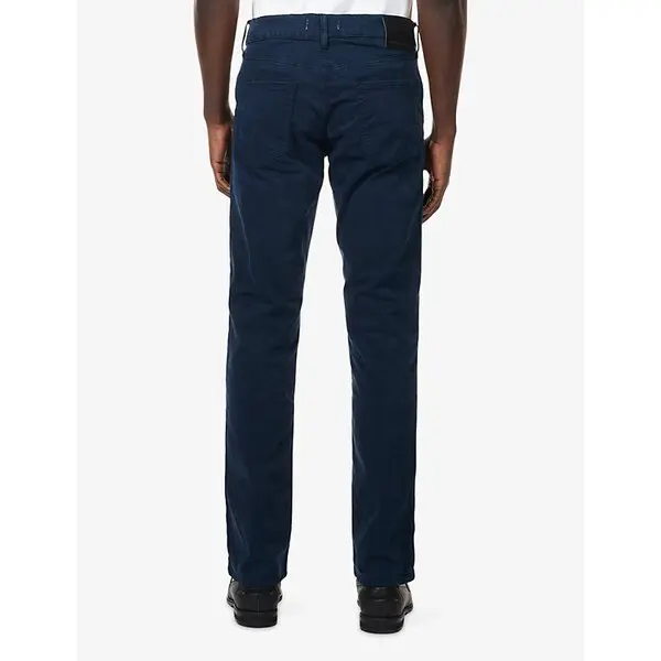 Citizens Of Humanity Gage Cashmere-touch Cotton Trousers - Ink