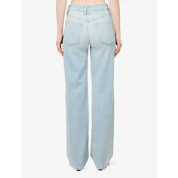 Good American Soft Good True Straight-leg Denim Jeans