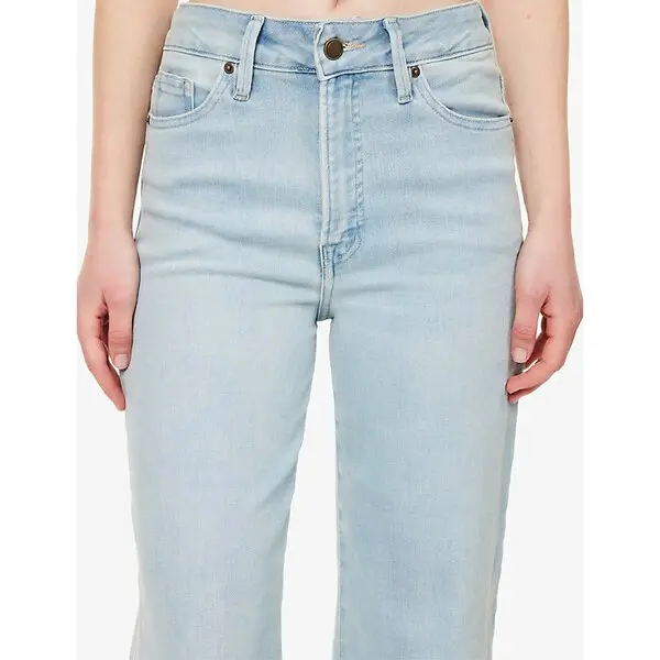 Good American Soft Good True Straight-leg Denim Jeans