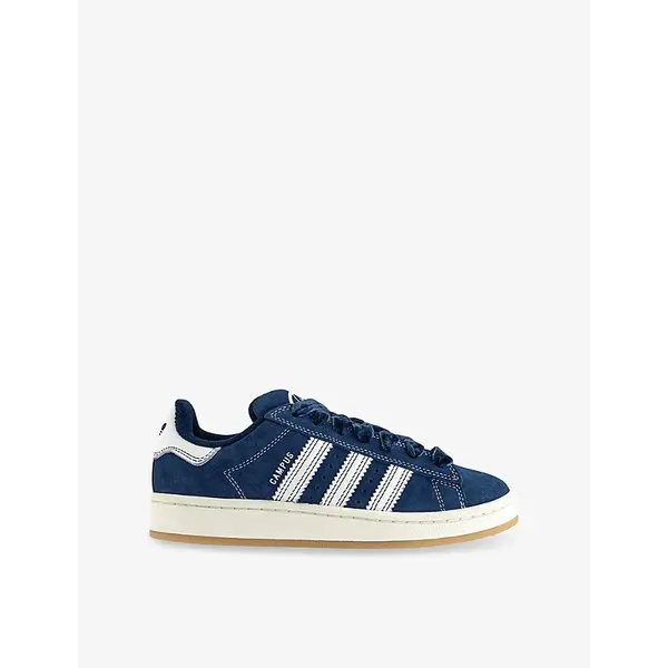 Adidas Campus 00s Suede Trainers - Night Indigo White Gum