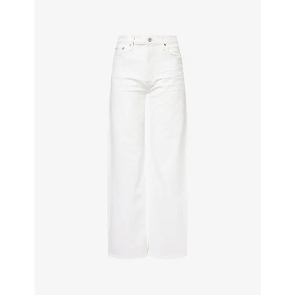 AGOLDE Harper Straight-leg Denim Jeans - White Wash (white Milk)