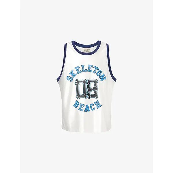 GALLERY DEPT. Skeleton Beach Sleeveless Woven Top - White