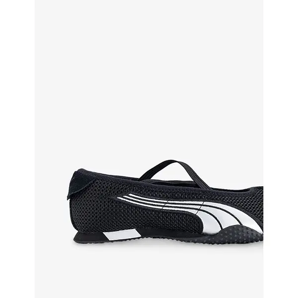 PUMA H-street Mesh Ballet Flats - Black Silver