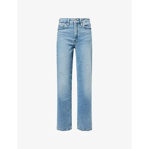 Good American True Straight-leg Denim Jeans - Indigo1214