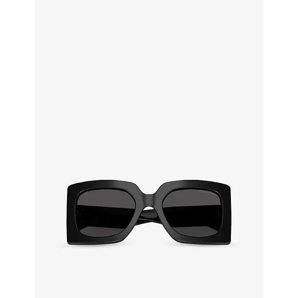Dolce & Gabbana Dg4525b Square-frame Sunglasses - Black