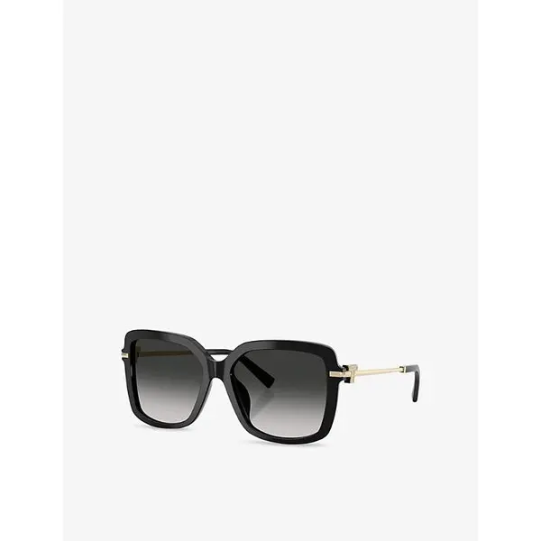 Tiffany & Co. Tf4252b Square-frame Sunglasses - Black