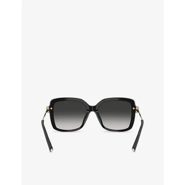 Tiffany & Co. Tf4252b Square-frame Sunglasses - Black