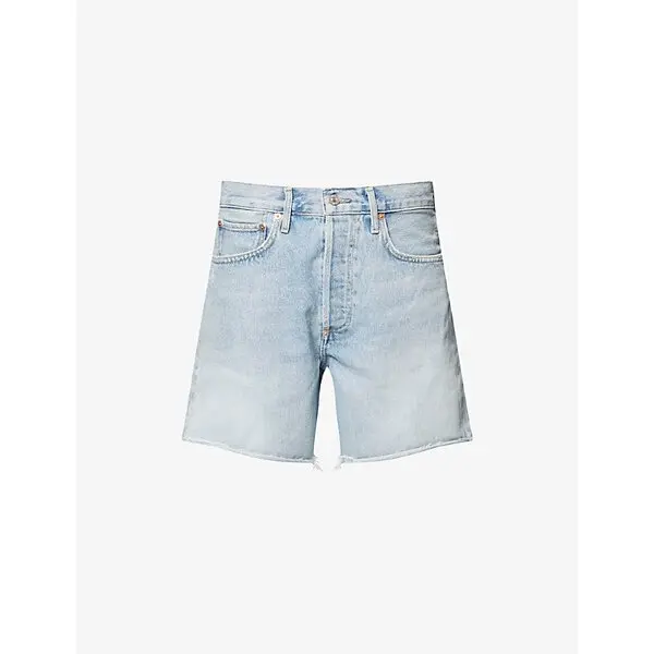 Citizens Of Humanity Marlow Long Denim Shorts - Theatre (lt Indigo)