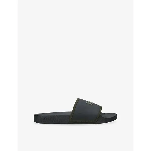 Barbour Cresswell Sliders - Black
