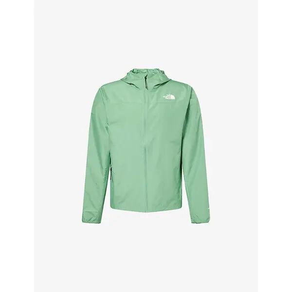 The North Face Fontanales Windbreaker Shell Jacket - Olv Grn/pmc Gry