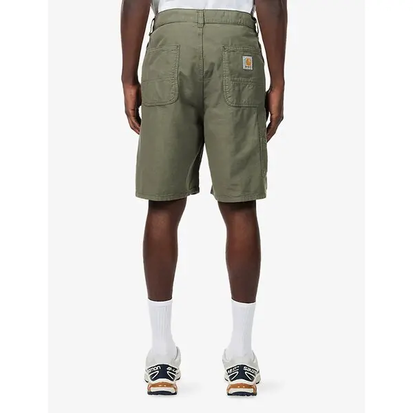 Carhartt Work In Progress Walter Patch-pocket Cotton Shorts - Leaf