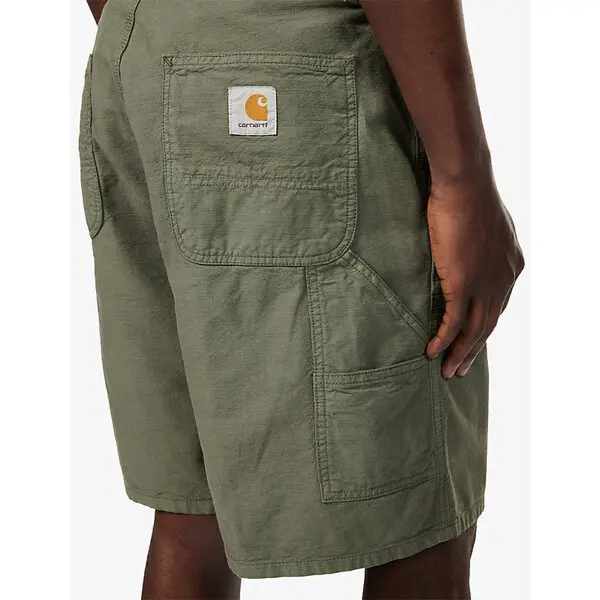 Carhartt Work In Progress Walter Patch-pocket Cotton Shorts - Leaf
