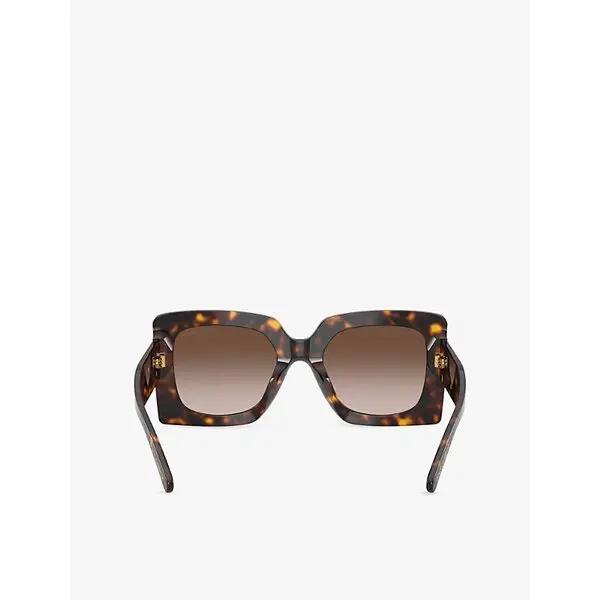 Dolce & Gabbana Dg4525b Square-frame Sunglasses - Brown
