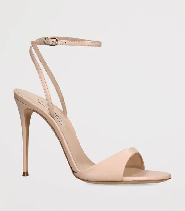 Casadei Leather Julia Jolly Heeled Sandals 100