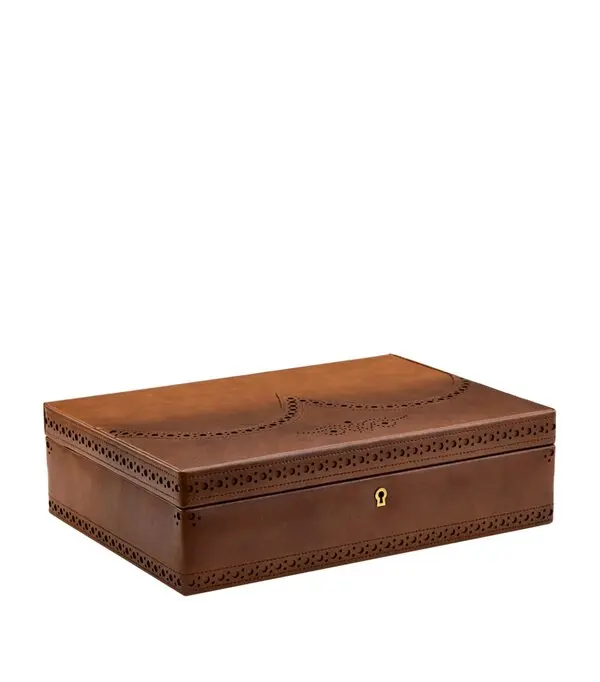 Wolf Brogue 10-piece Watch Box