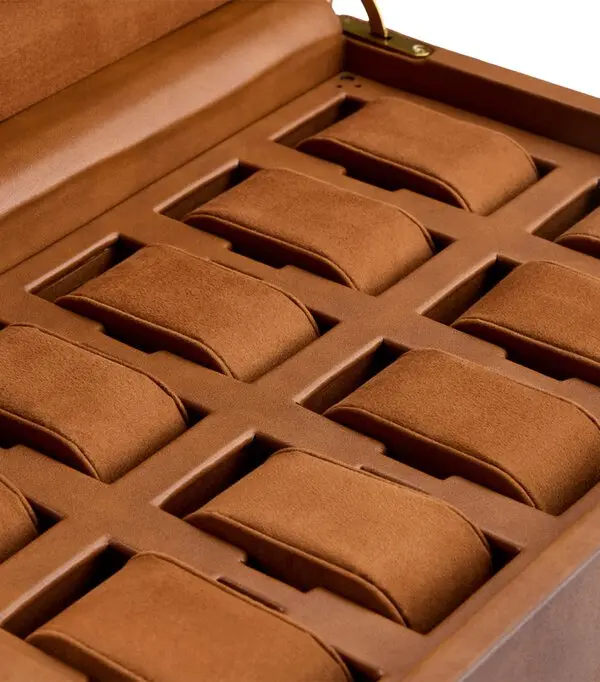 Wolf Brogue 10-piece Watch Box