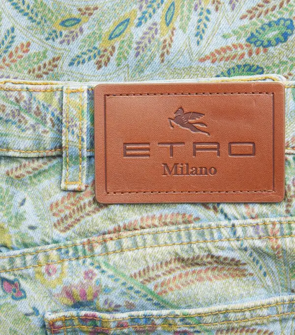 Etro Paisley Flared Jeans