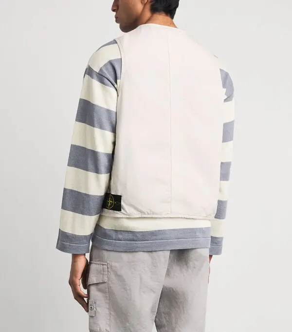 Stone Island Ripstop Zip-up Gilet