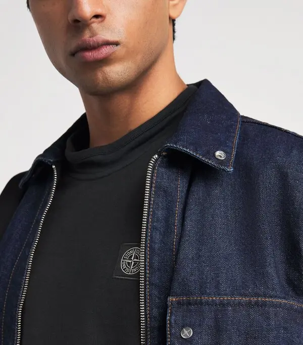 Stone Island Organic Cotton Old Effect T-shirt