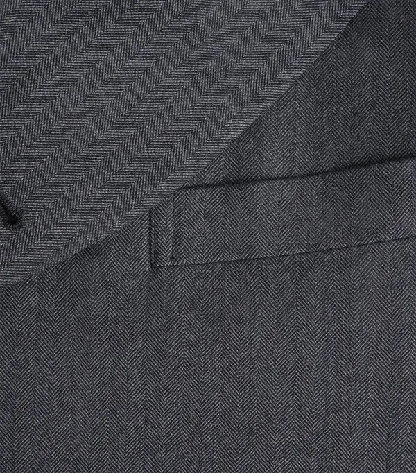 Comme Des Garçons Wool-blend Short Blazer