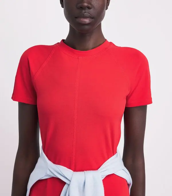 ME+EM Cotton A-line Midi Dress