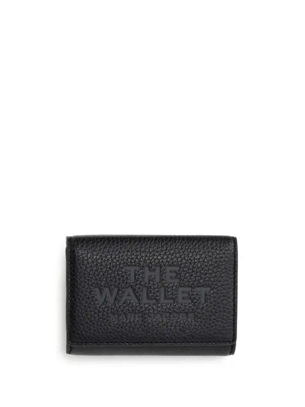 Marc Jacobs The Trifold Leather Wallet - Black
