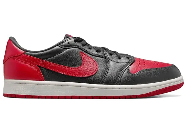 JORDAN 1 Retro Low Og Banned - Black/varsity Red