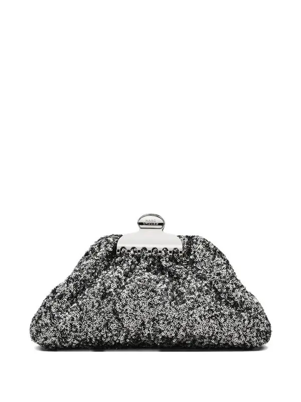 Marc Jacobs The Small Claw Clip Clutch Bag - Silver