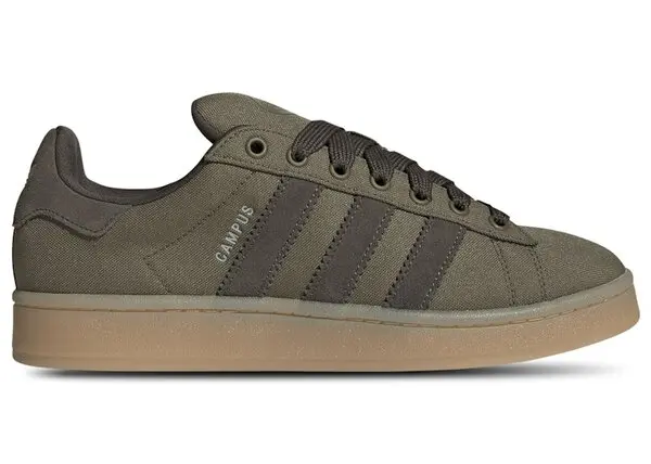 Adidas Campus 00s Sneakers - Focus Olive/shadow Olive/gum
