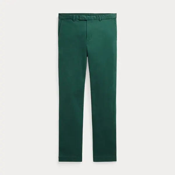 Ralph Lauren Jarrett Slim Fit Sateen Pant - Moss Agate