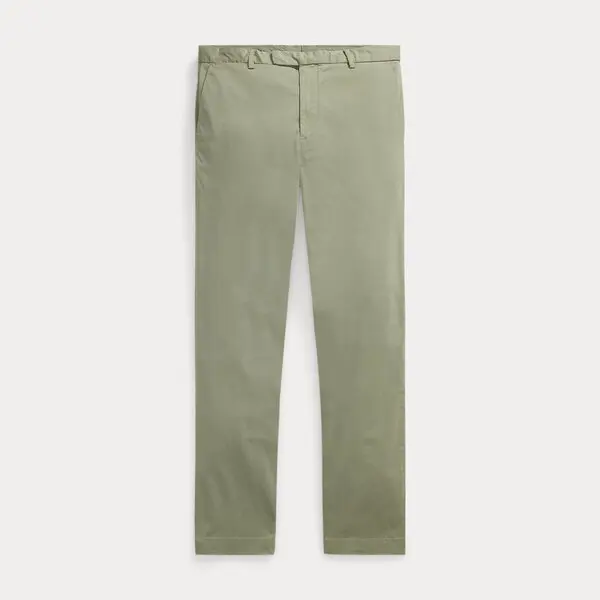 Ralph Lauren Jarrett Slim Fit Sateen Pant - Sage Green