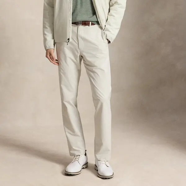 Ralph Lauren Tailored Fit Performance Pant - Stone Pebble