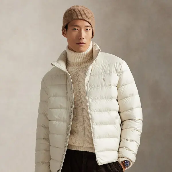 Ralph Lauren Packable Down Jacket - Basic Sand
