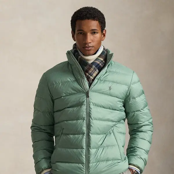 Ralph Lauren Packable Down Jacket - Light Green