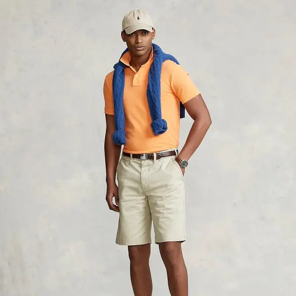Ralph Lauren 10-inch Relaxed Fit Chino Short - Classic Stone