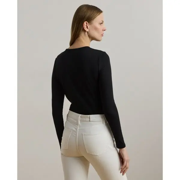 Ralph Lauren Stretch Cotton Long-sleeve Tee
