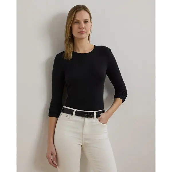 Ralph Lauren Stretch Cotton Long-sleeve Tee