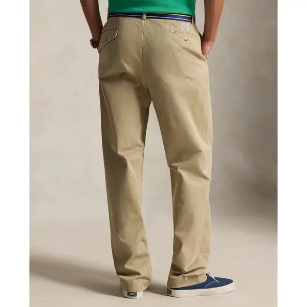 Ralph Lauren Whitman Relaxed Fit Pleated Chino Pant