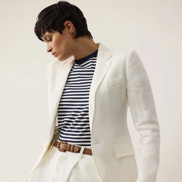 Ralph Lauren Parker Linen Jacket - Cream