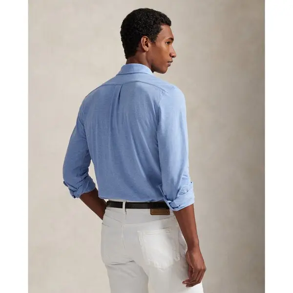 Ralph Lauren Featherweight Mesh Shirt - Isle Heather