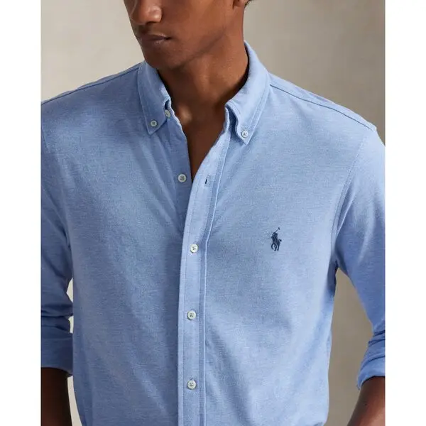 Ralph Lauren Featherweight Mesh Shirt - Isle Heather