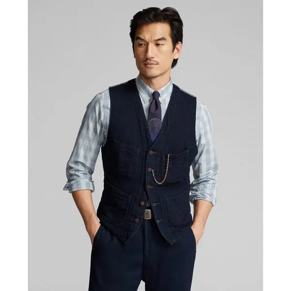 Ralph Lauren Herringbone Vest