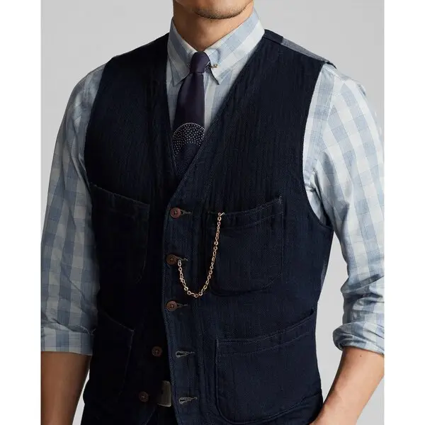 Ralph Lauren Herringbone Vest