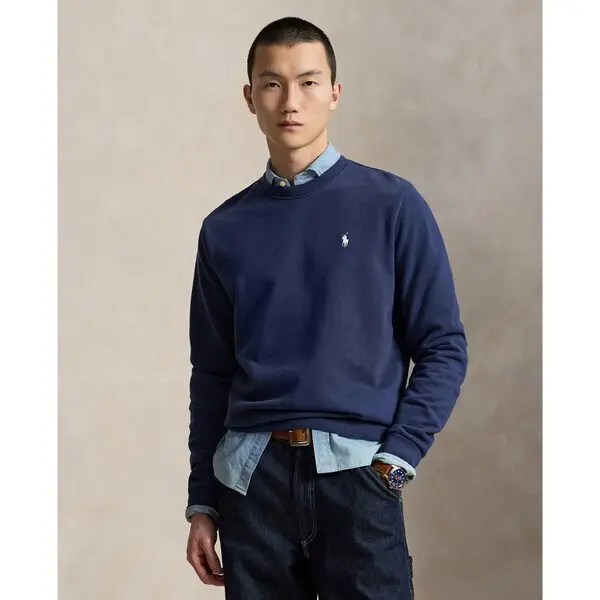 Ralph Lauren Loopback Fleece Sweatshirt - Navy