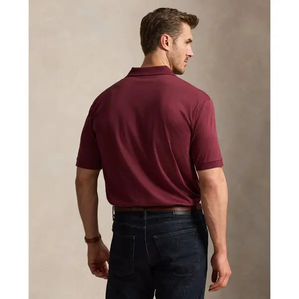Ralph Lauren Soft Cotton Polo Shirt - Spring Wine Heather