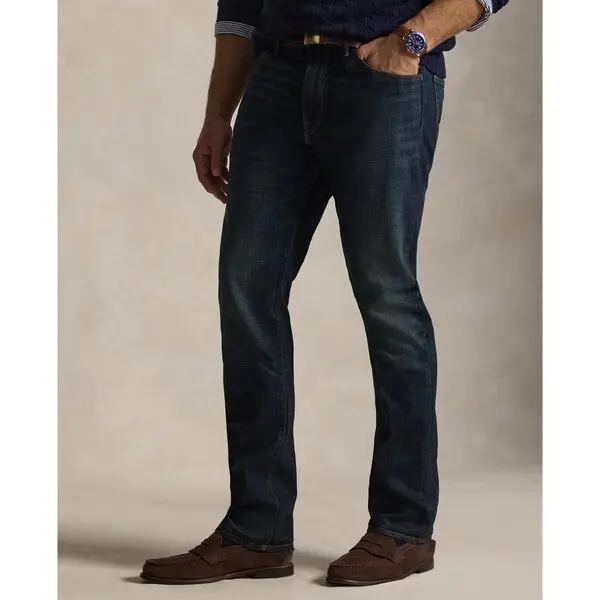 Ralph Lauren Hampton Straight Stretch Jean - Light Indigo