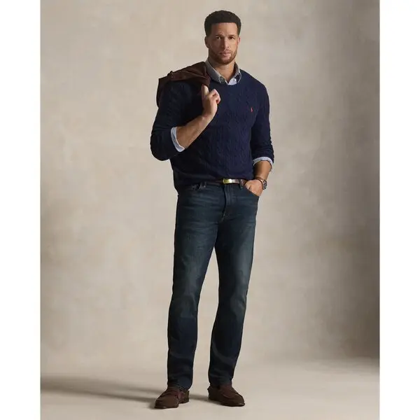 Ralph Lauren Hampton Straight Stretch Jean - Light Indigo