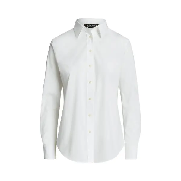 Ralph Lauren Classic Fit Easy Care Cotton Shirt - White