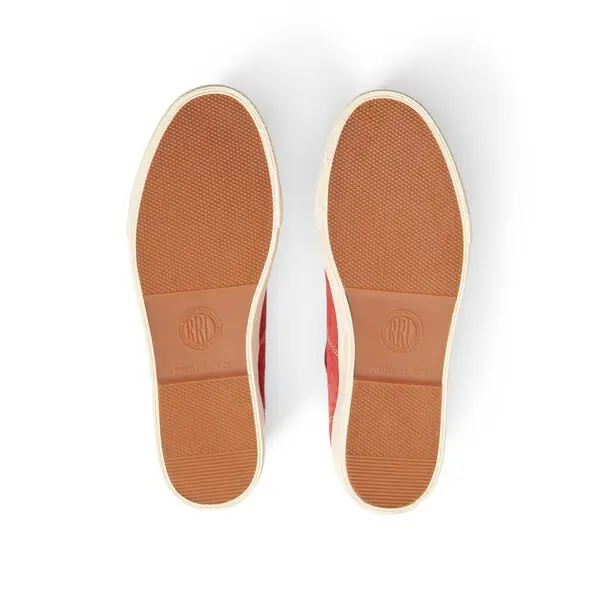 Ralph Lauren Canvas Sneaker - Faded Red