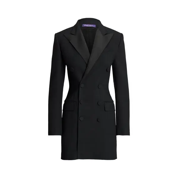 Ralph Lauren Cottrell Double-breasted Cocktail Dress